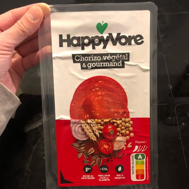 Happyvore - Chorizo végétal Review | abillion