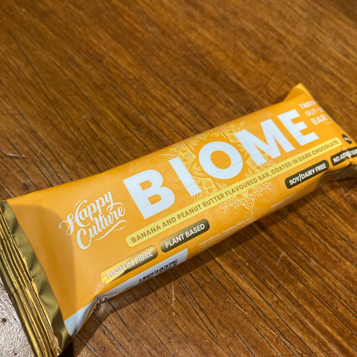 Happy Culture Biome Bar- banana Peanut Butter Reviews | abillion