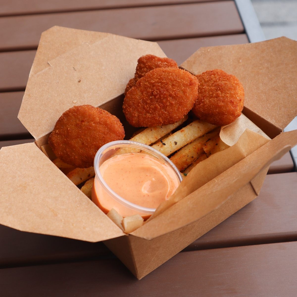 5 pc Nugget at Burgeezy, Indianapolis - Vegan Dish Reviews & Ratings | abillion