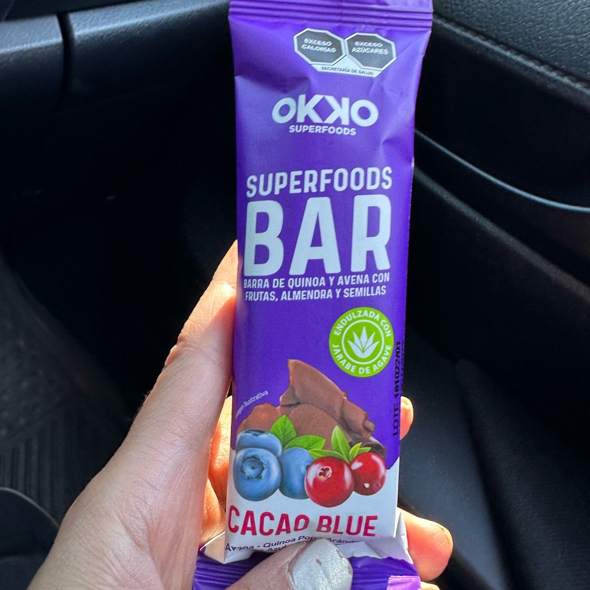 Cacao Blue Bar from Okko Super Foods - Vegan Product Reviews & Ratings ...