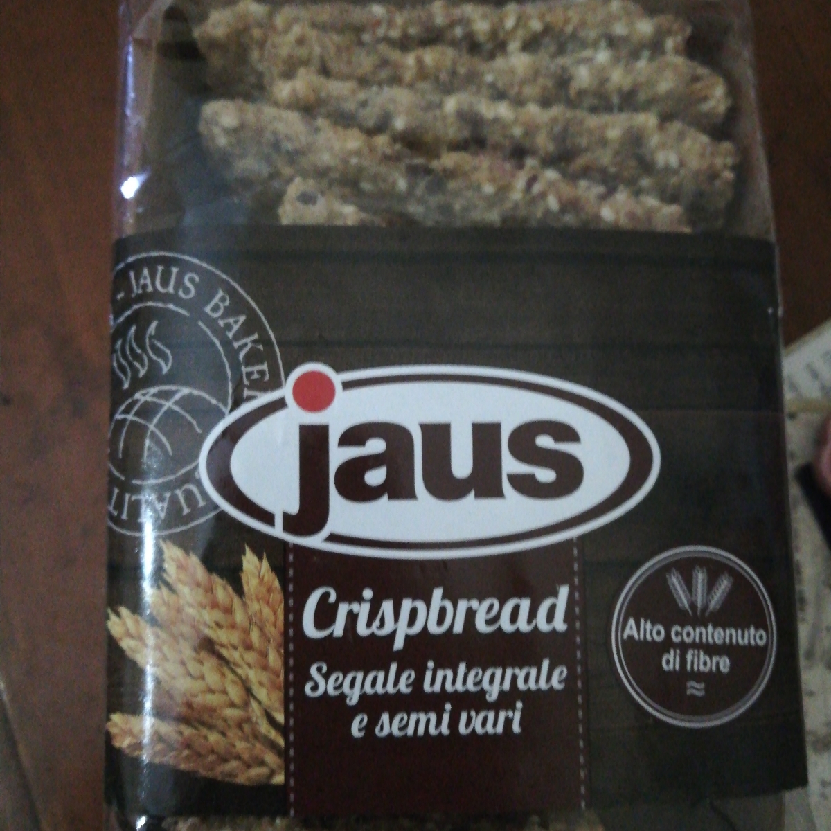 Crispbeard - Crackers Segale Integrale e semi vari from Jaus - Vegan ...