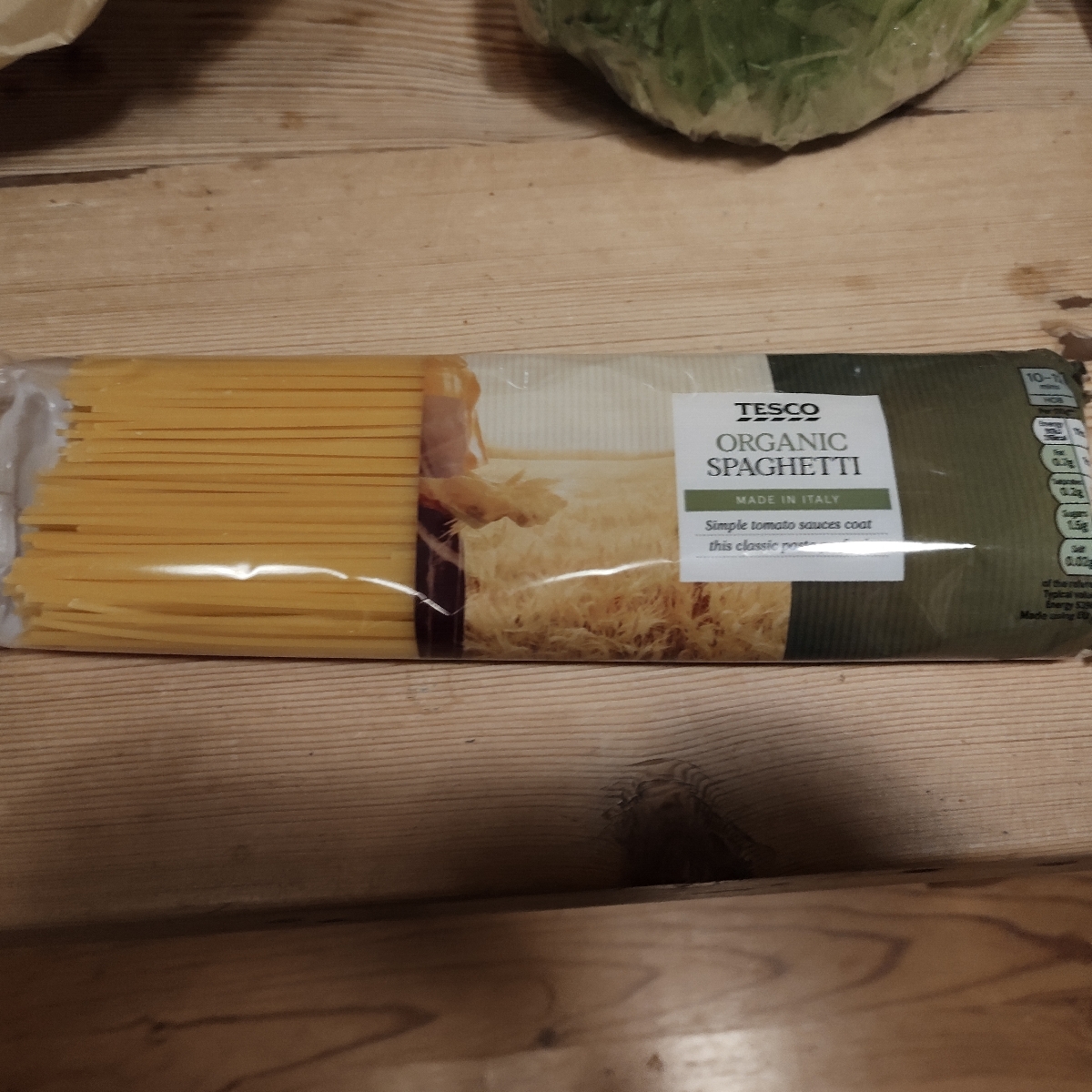Organic Spaghetti from Tesco - Vegan Product Reviews & Ratings | abillion