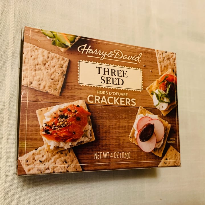 Harry & David Three Seed Crackers Review | abillion
