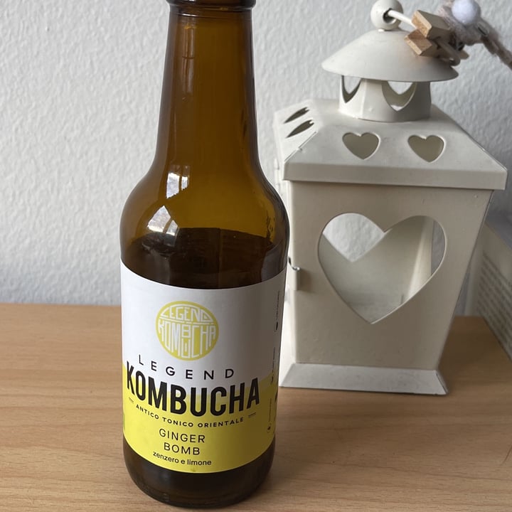 Legend kombucha Ginger bomb Review | abillion