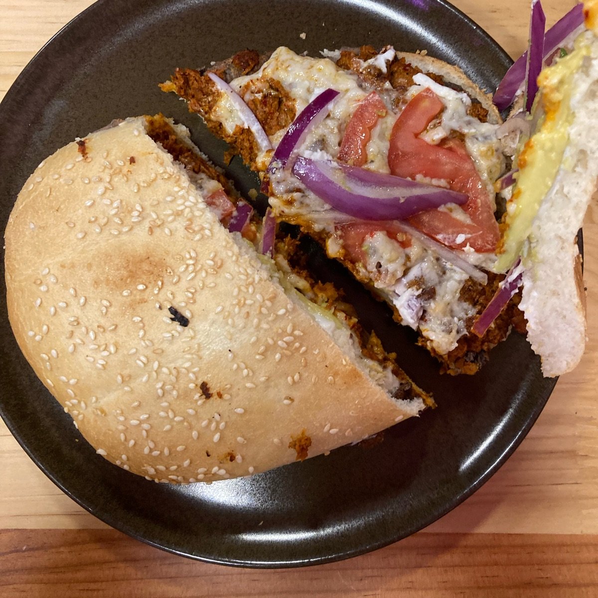 Torta de choriqueso at Pali Pali Alameda, Mexico City - Vegan Dish ...