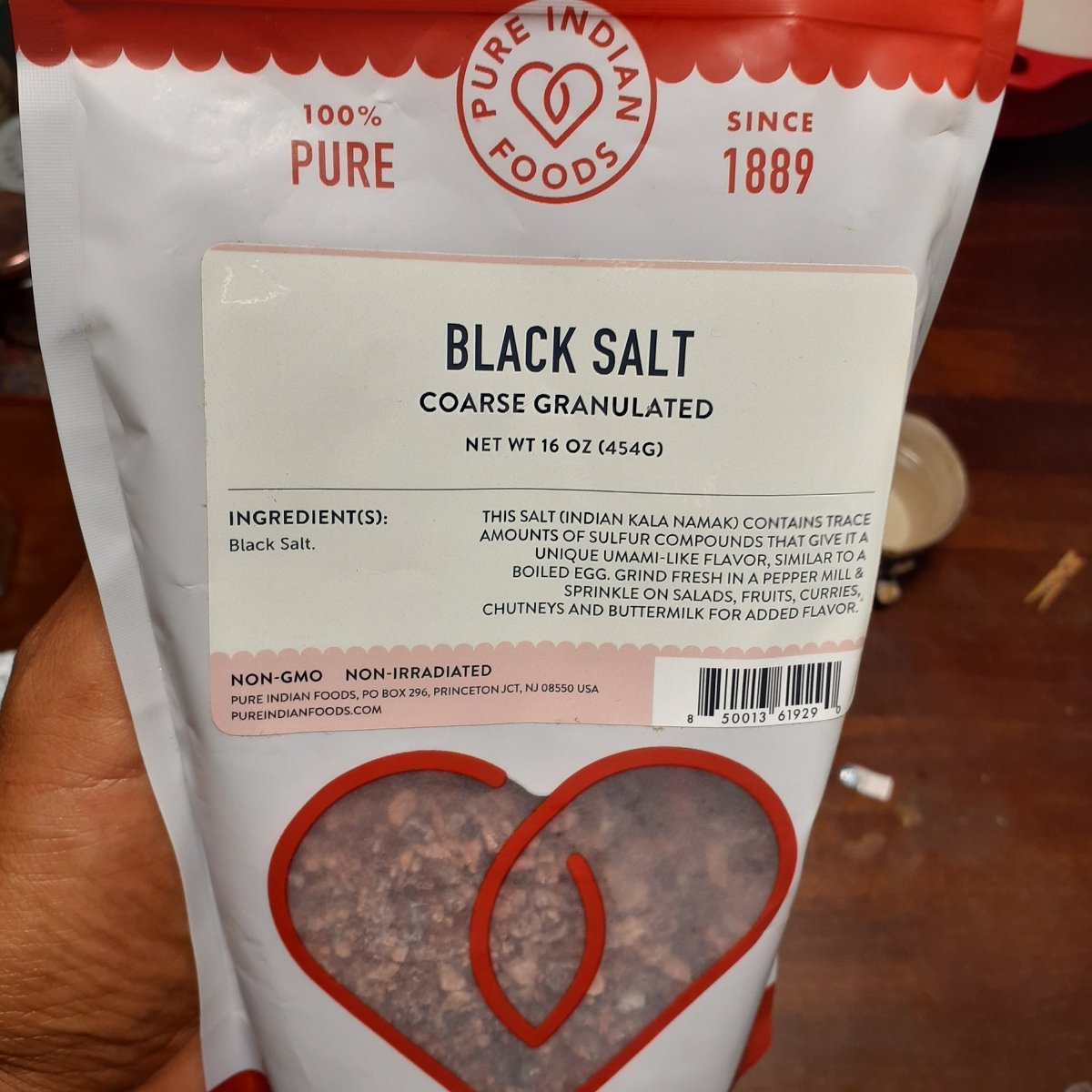 black salt from Pure Indian Foods - Vegan Product Reviews & Ratings ...
