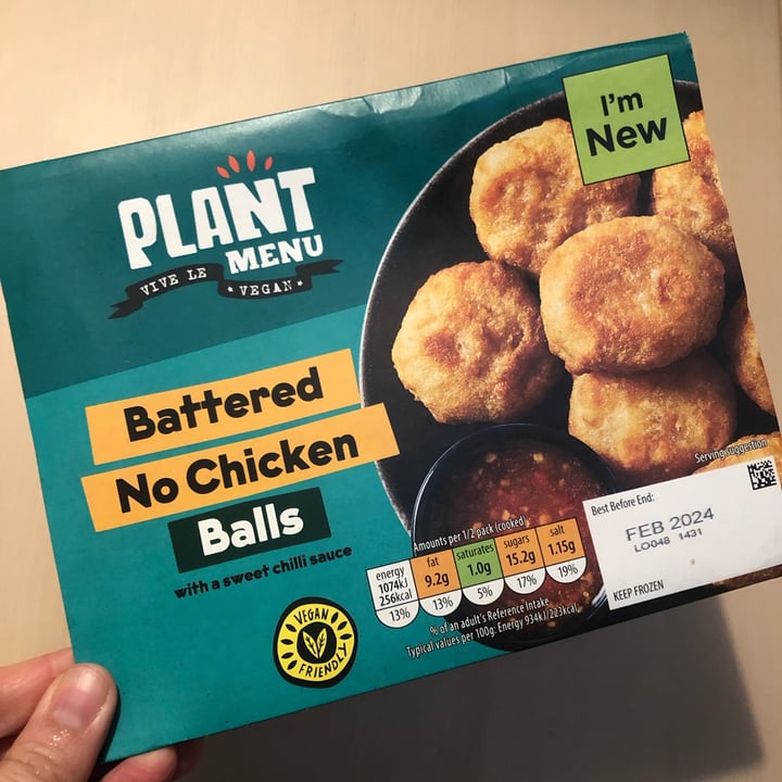 ALDI Plant Menu Battered No Chicken Balls Review | abillion