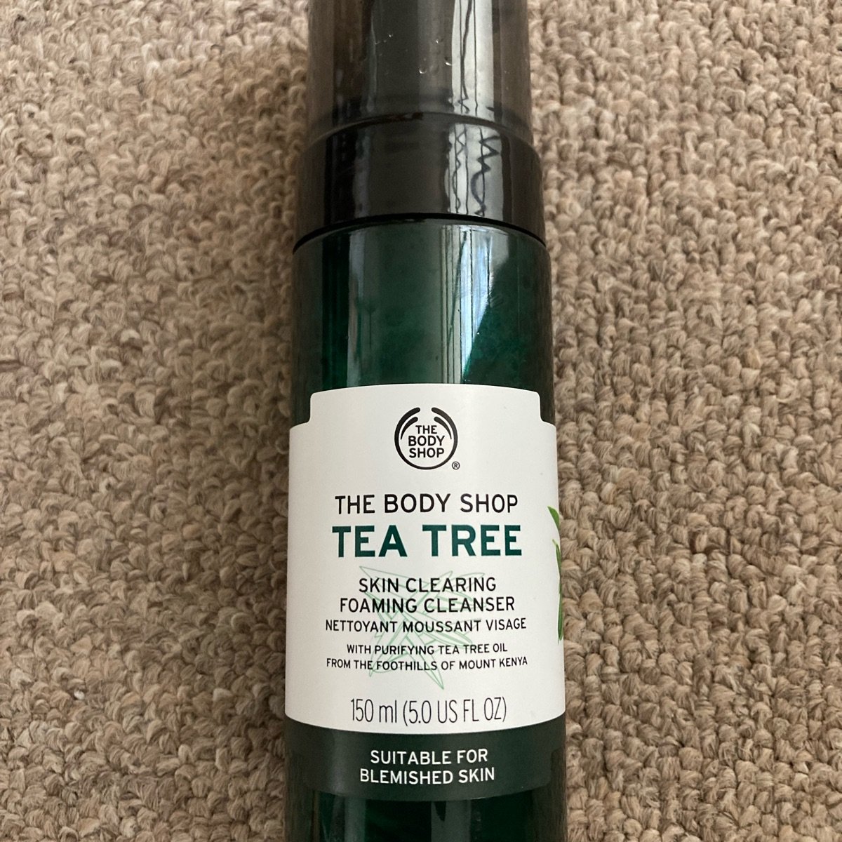 Tea tree Skin Clearing Foaming Cleanser from The Body Shop - Vegan ...