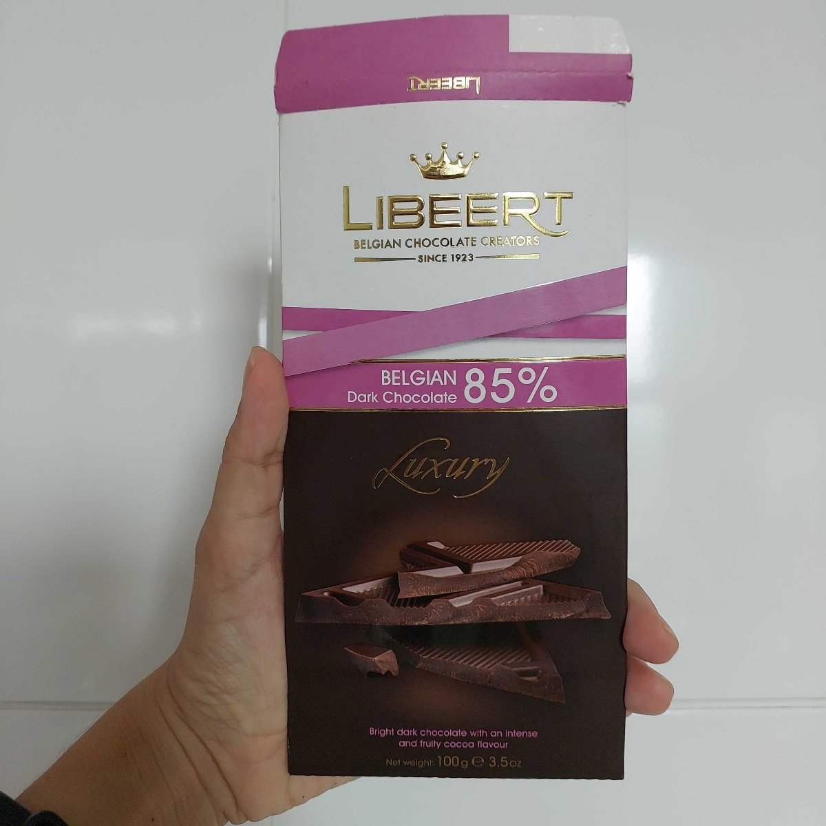 Brlgiun Dark Chocolate 85% from Libeert - Vegan Product Reviews ...