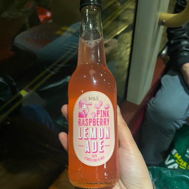 Marks & Spencer Food (M&S) pink raspberry lemonade Review | abillion