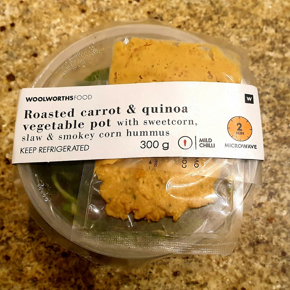 Roasted Carrot & Quinoa Vegetable Pot from Woolworths - Vegan Product ...