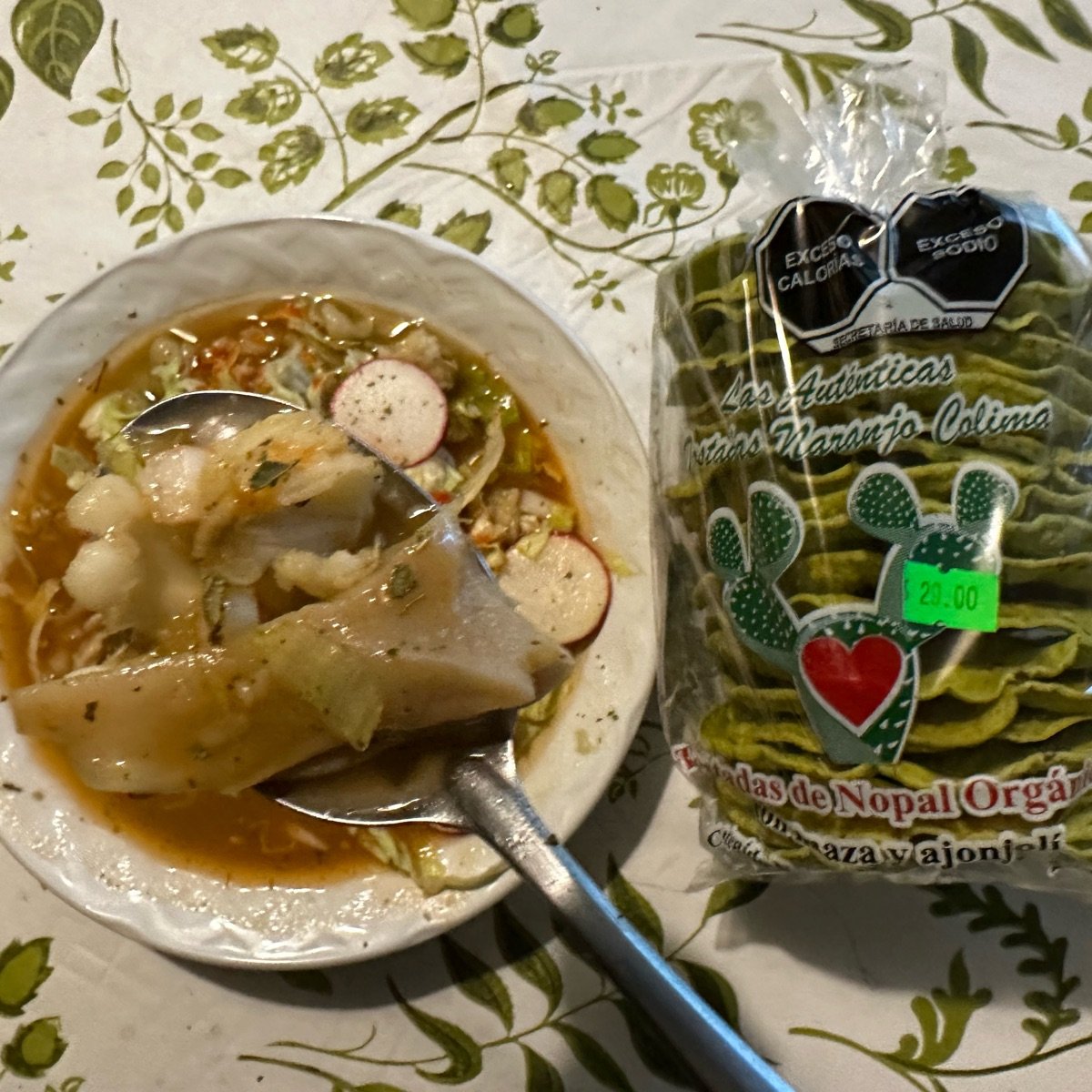 Tostadas de Nopal Organica con linaza y ajonjoli from Las Auténticas ...