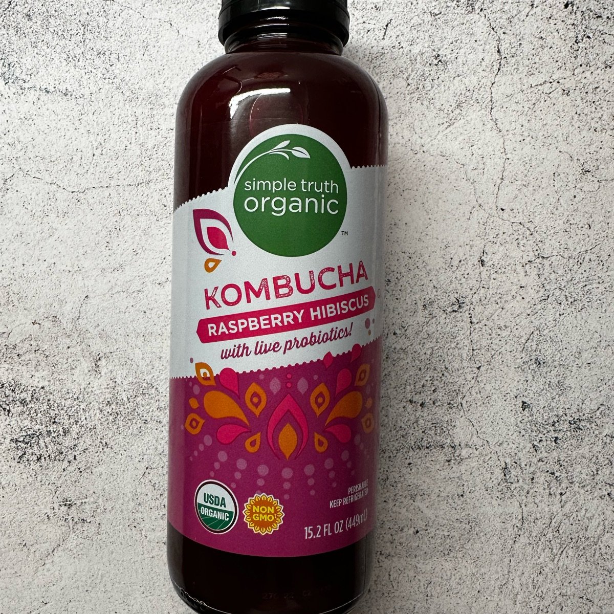 Kombucha Raspberry Hibiscus from Simple Truth - Vegan Product Reviews ...
