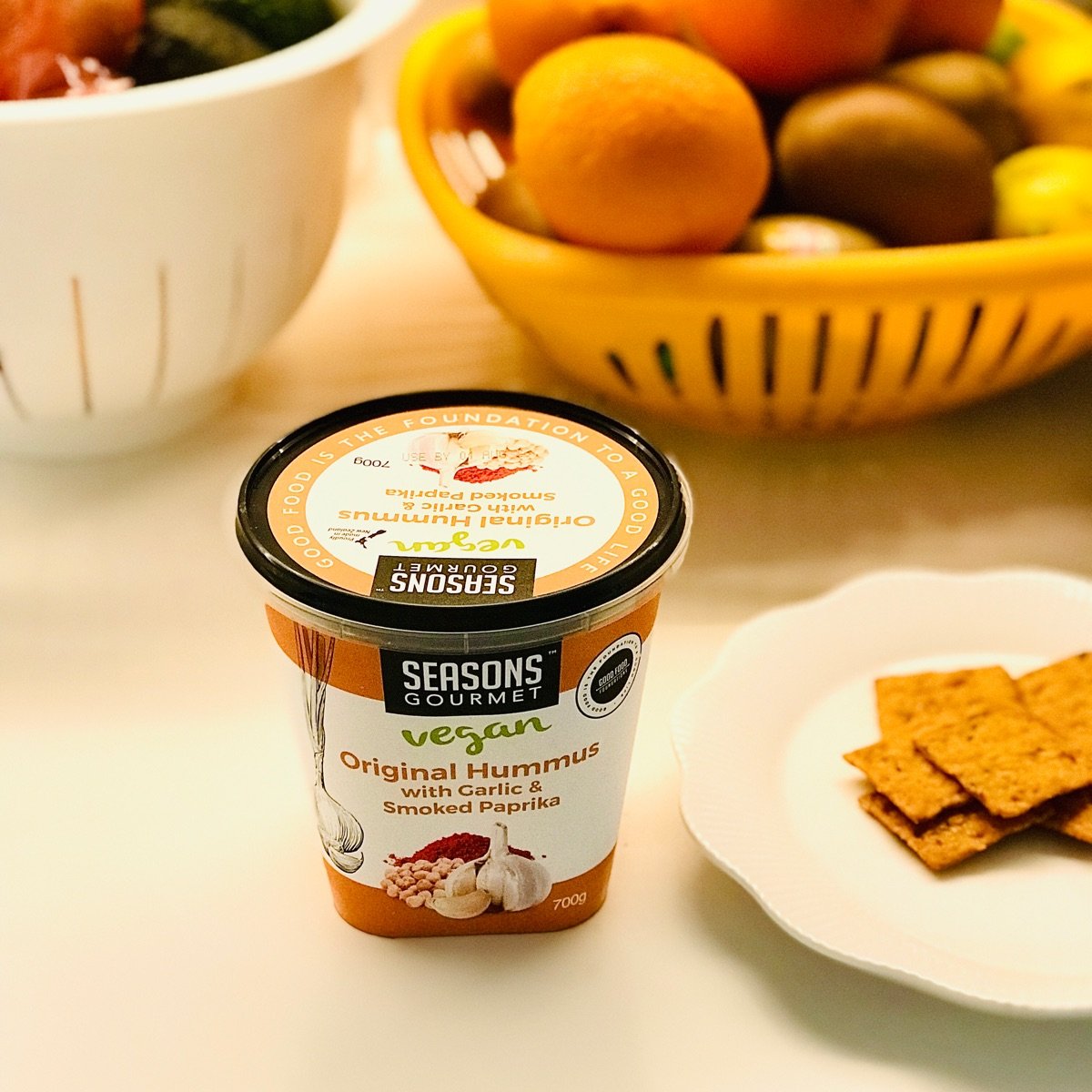 Smoked Paprica Hummus from Seasons gourmet - Vegan Product Reviews ...