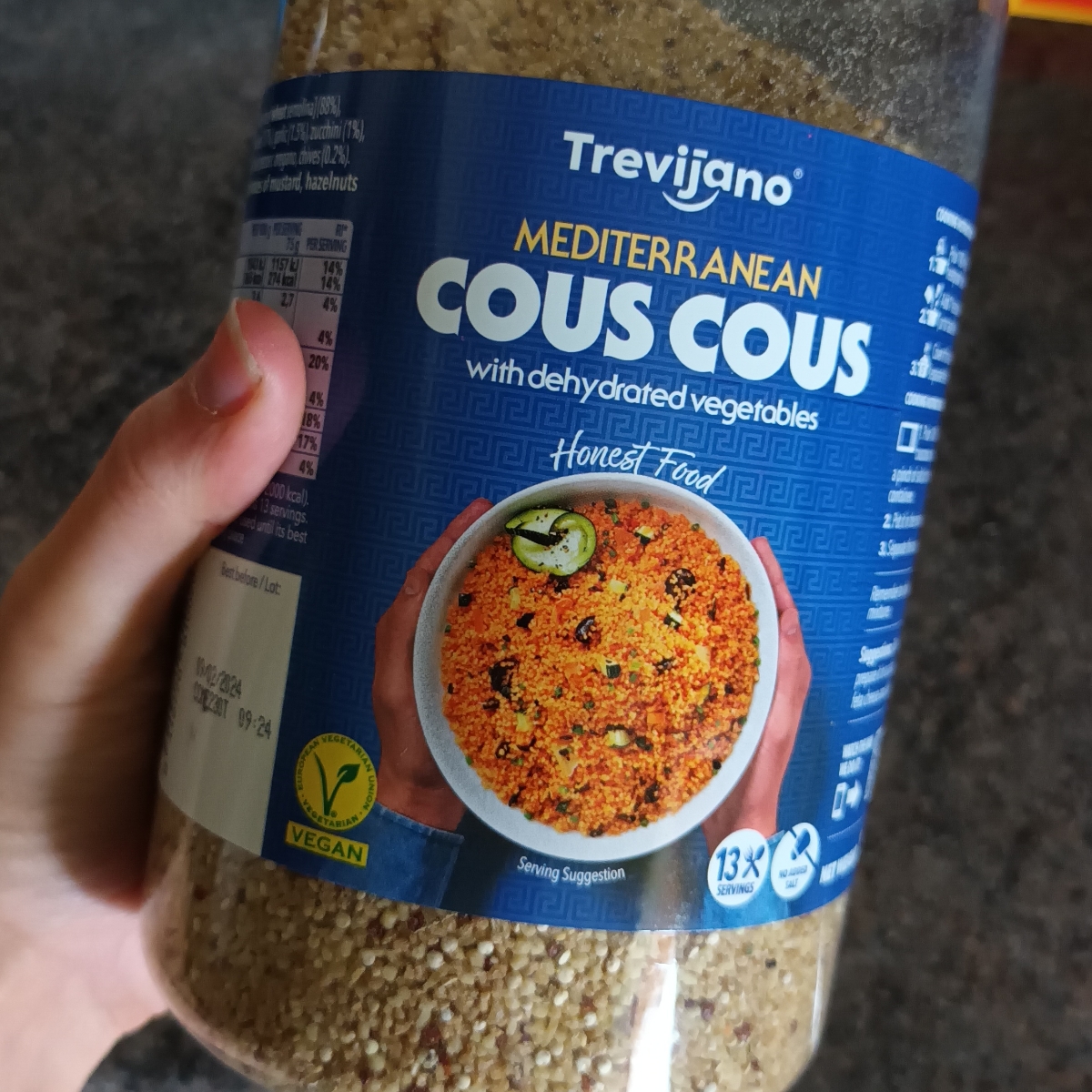 cous cous from Trevijano - Vegan Product Reviews & Ratings | abillion