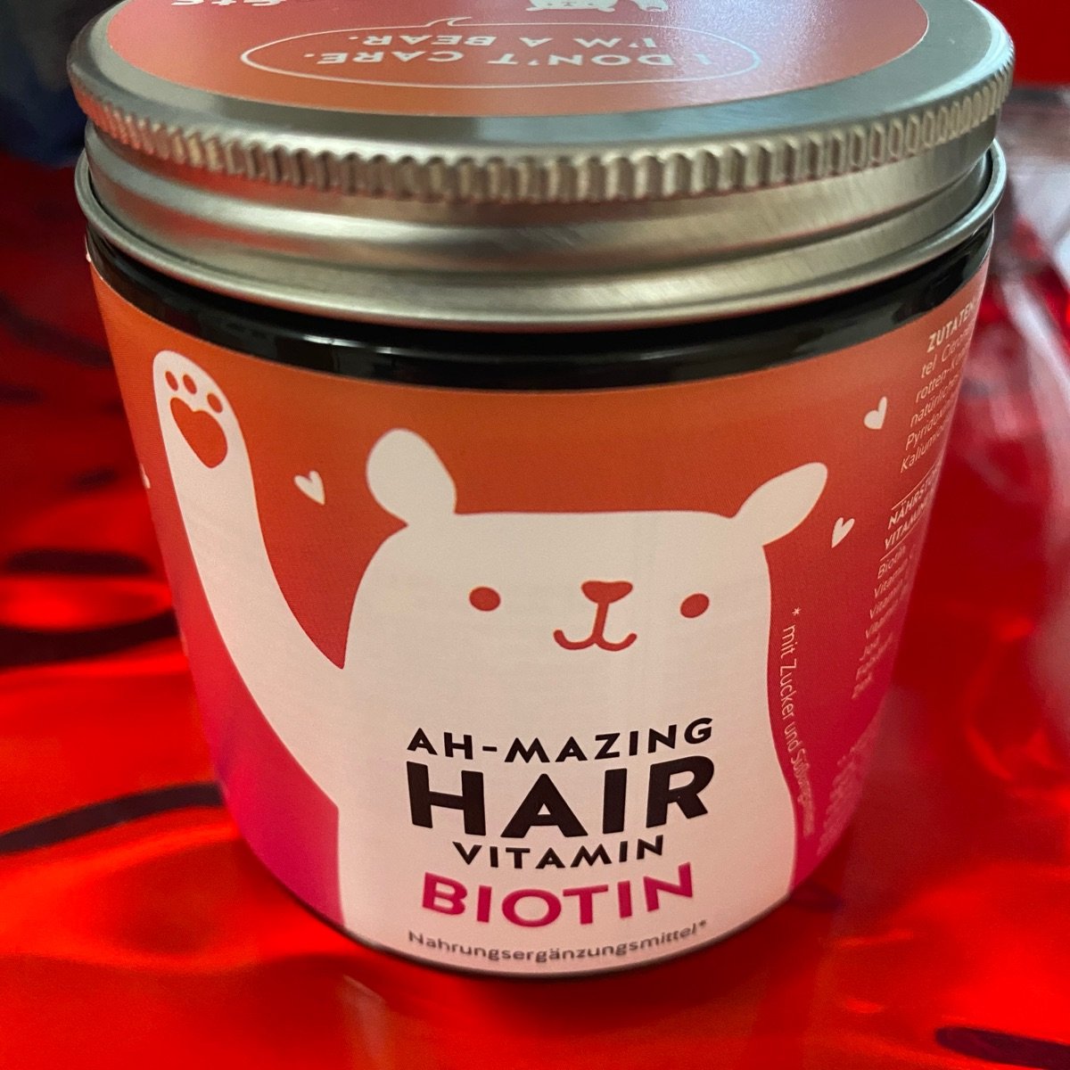Ah-mazing Hair Vitamins Biotin from Bears with Benefits - Vegan Product ...