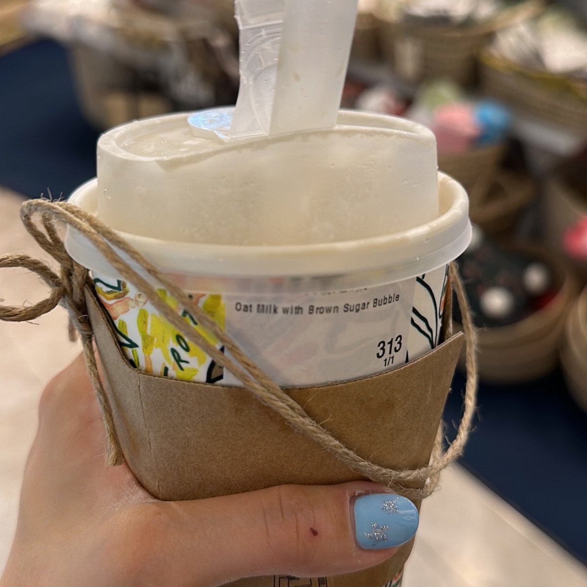 Oat Milk Brown Sugar Bubble at CHICHA San Chen, Singapore - Vegan Dish ...