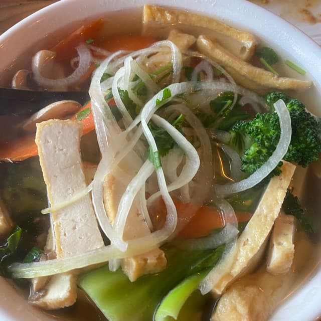 Tofu Veggie Pho at Saigon House Vietnamese Cuisine, Tacoma - Vegan Dish ...
