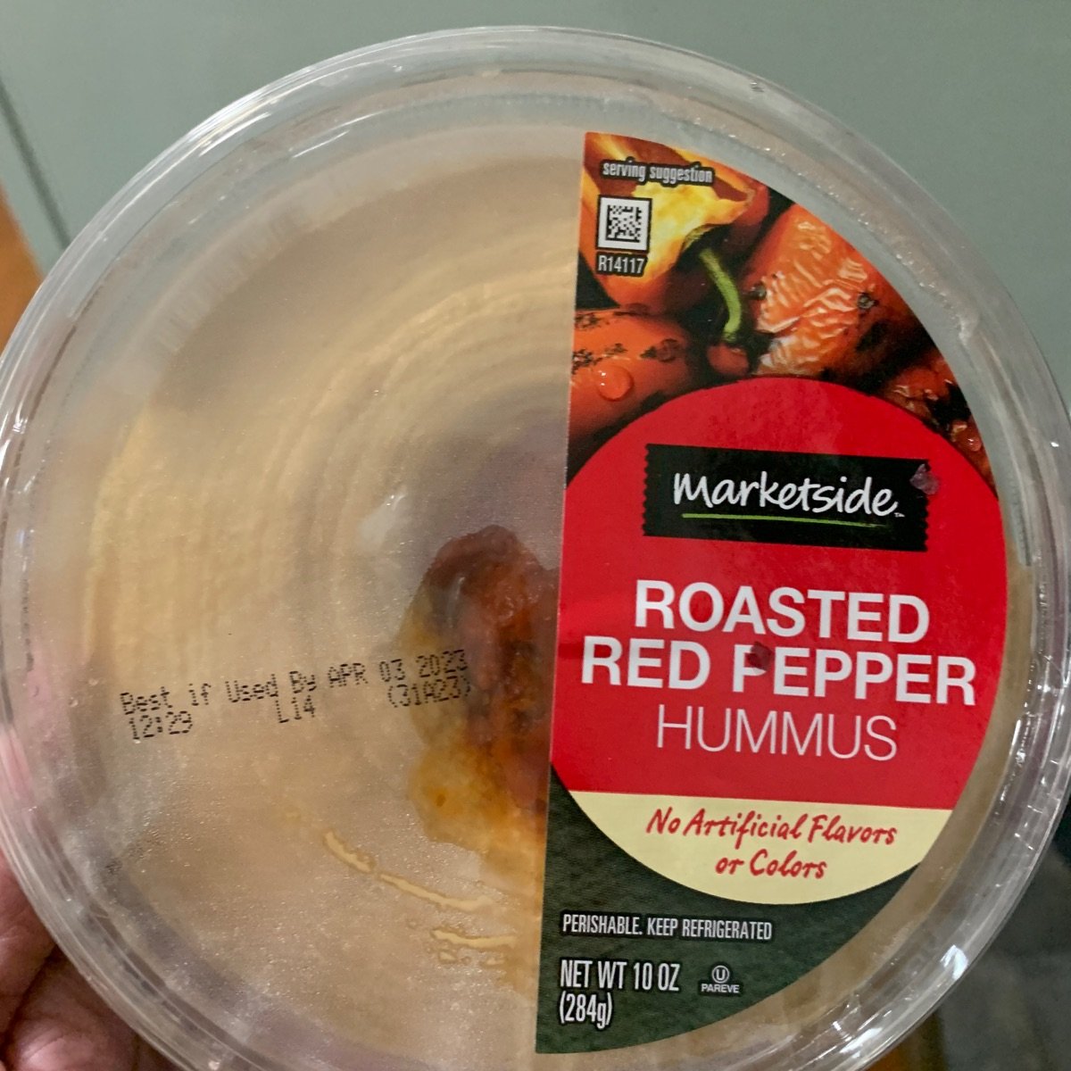 Roasted Red Pepper Hummus from Marketside - Vegan Product Reviews ...