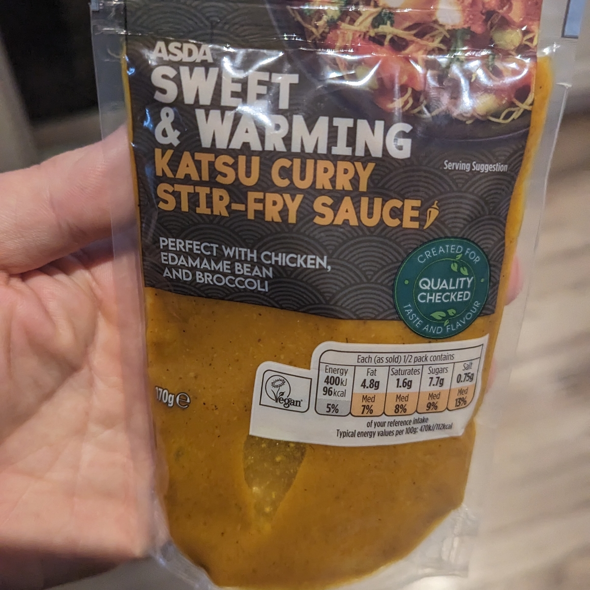Sweet & Warming Katsu Curry Stir-fry Sauce from ASDA - Vegan Product ...