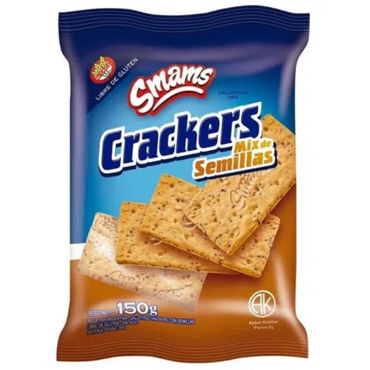 Crackers Mix De Semillas from smams - Vegan Product Reviews & Ratings ...