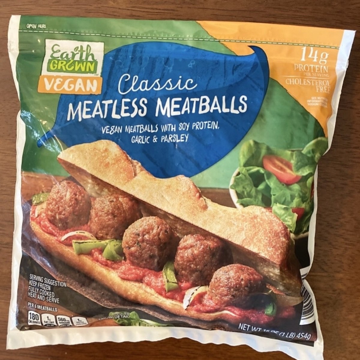 Classic Meatless Meatballs from Earth Growth - Vegan Product Reviews ...