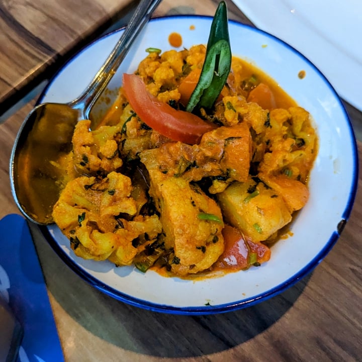Anglo Indian Cafe & Bar (Marina One) Downtown Core, Singapore Aloo Gobi ...
