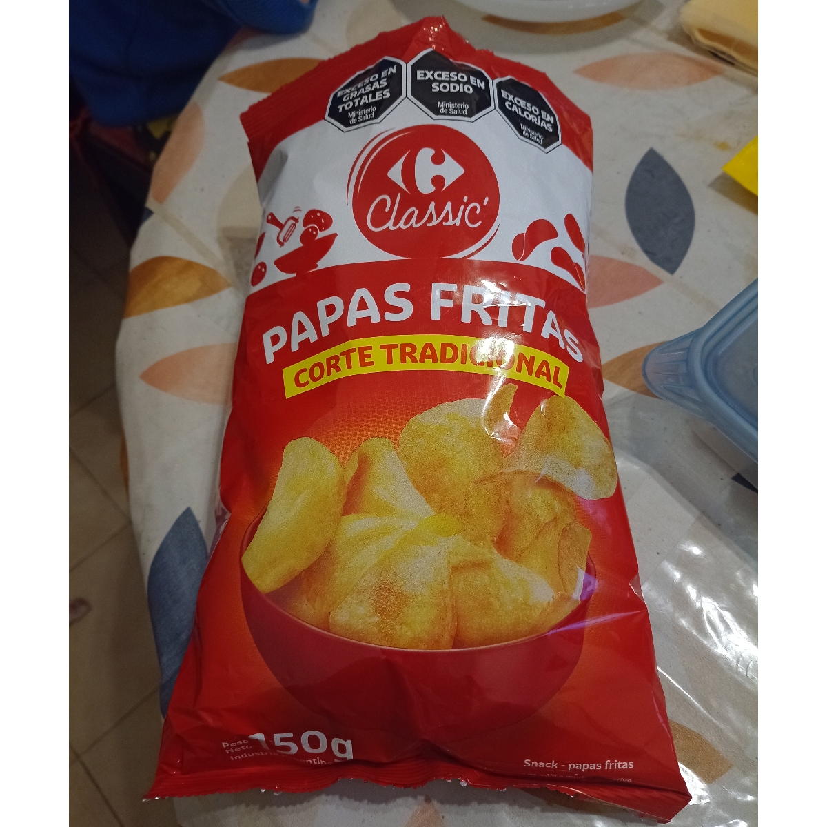 Papas fritas corte tradicional from Carrefour Classic - Vegan Product ...