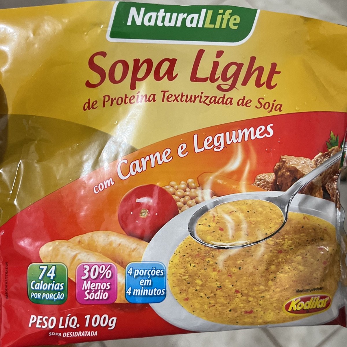 sopa light de proteina de soja from Kodilar - Vegan Product Reviews ...