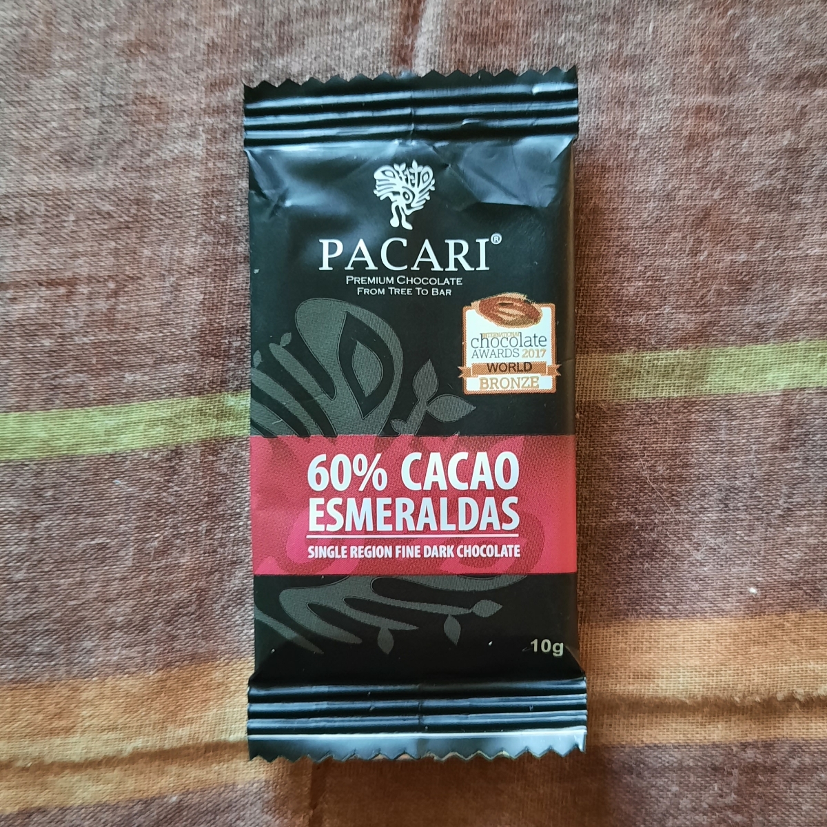 Paccari Chocolate Orgánico 60% Cacao Esmeraldas Reviews | abillion