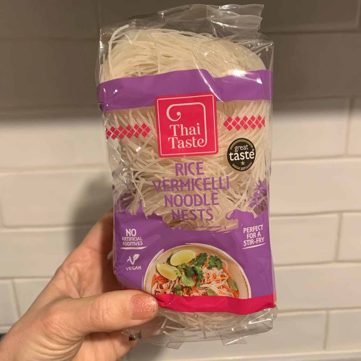 Rice Vermicelli Noodles Nests from Thai Taste - Vegan Product Reviews & Ratings | abillion