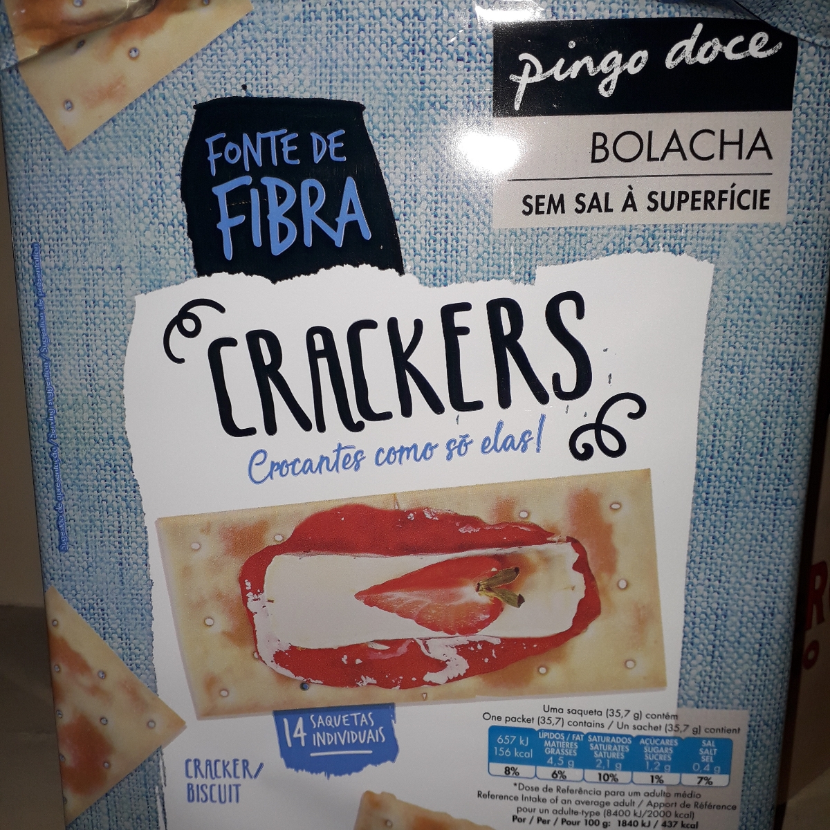 Saltless Crackers from Pingo doce - Vegan Product Reviews & Ratings ...