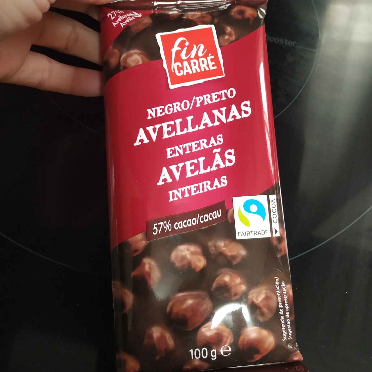 Fin Carré Chocolate negro con avellanas Reviews | abillion