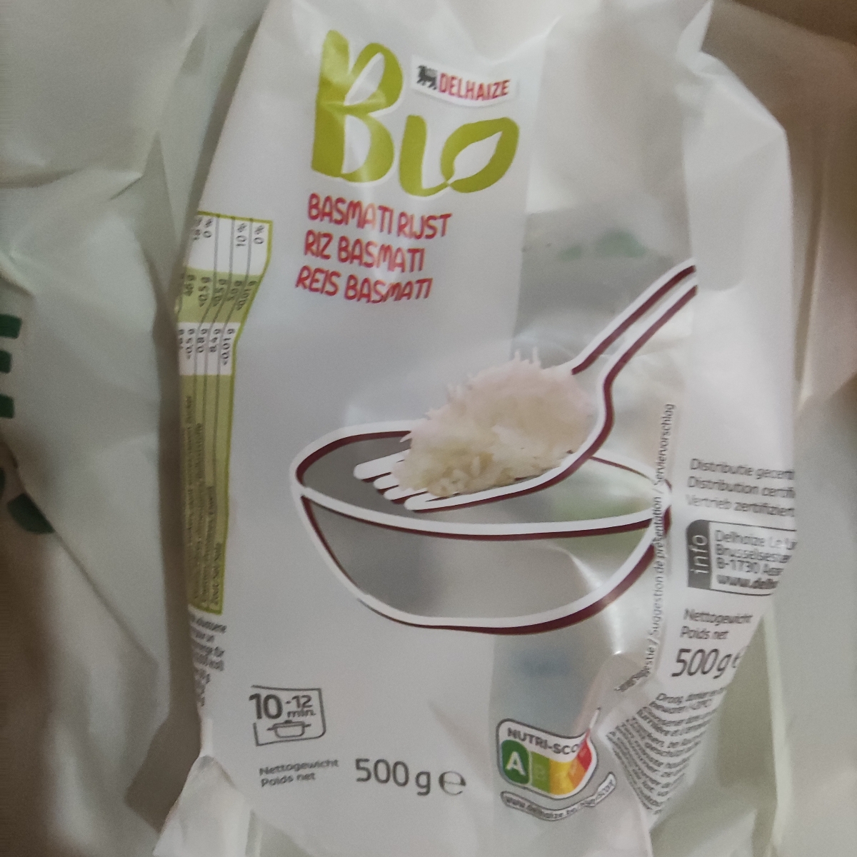 basmati rice bio from Delhaize - Vegan Product Reviews & Ratings | abillion