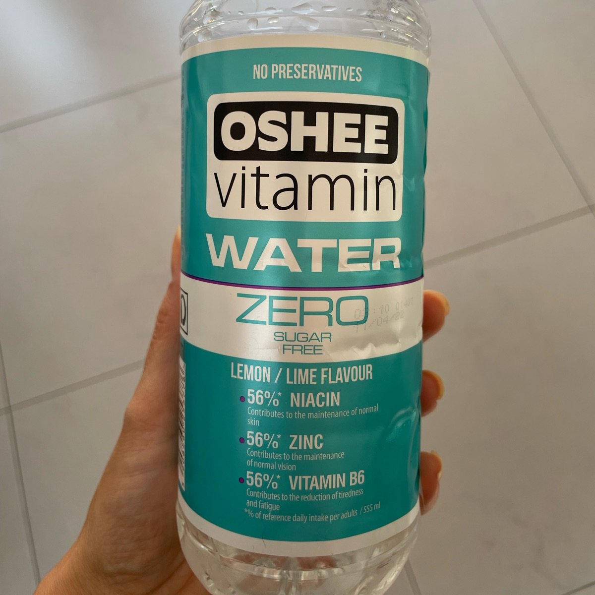 Lemon/Lime Vitamin Water Zero from Oshee - Vegan Product Reviews ...