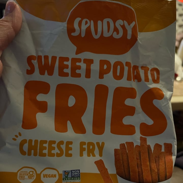 Spudsy Foods Sweet Potato Fries Cheese Fry Review | abillion