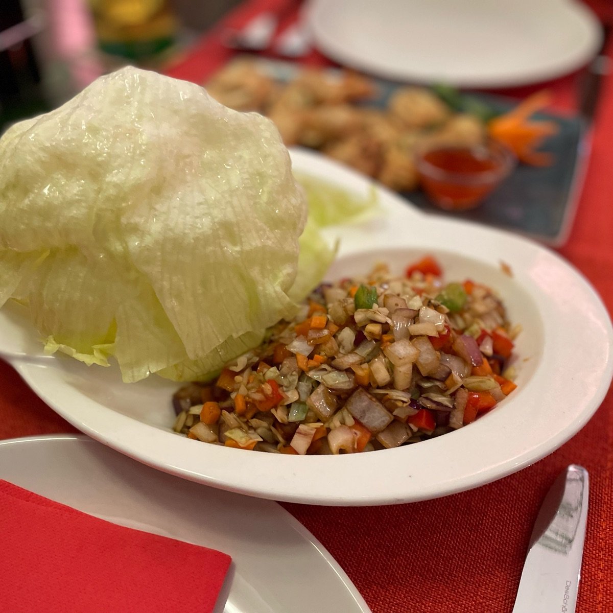 Vegetable Yuk Sung at Great Asia Restaurant - Vegan Dish Reviews ...
