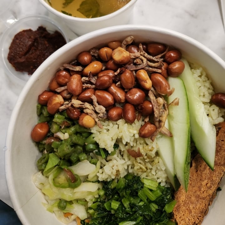 Gokul-Raas Plant Based Bowls Tampines, Singapore Plant Based Nasi Lemak Review | abillion