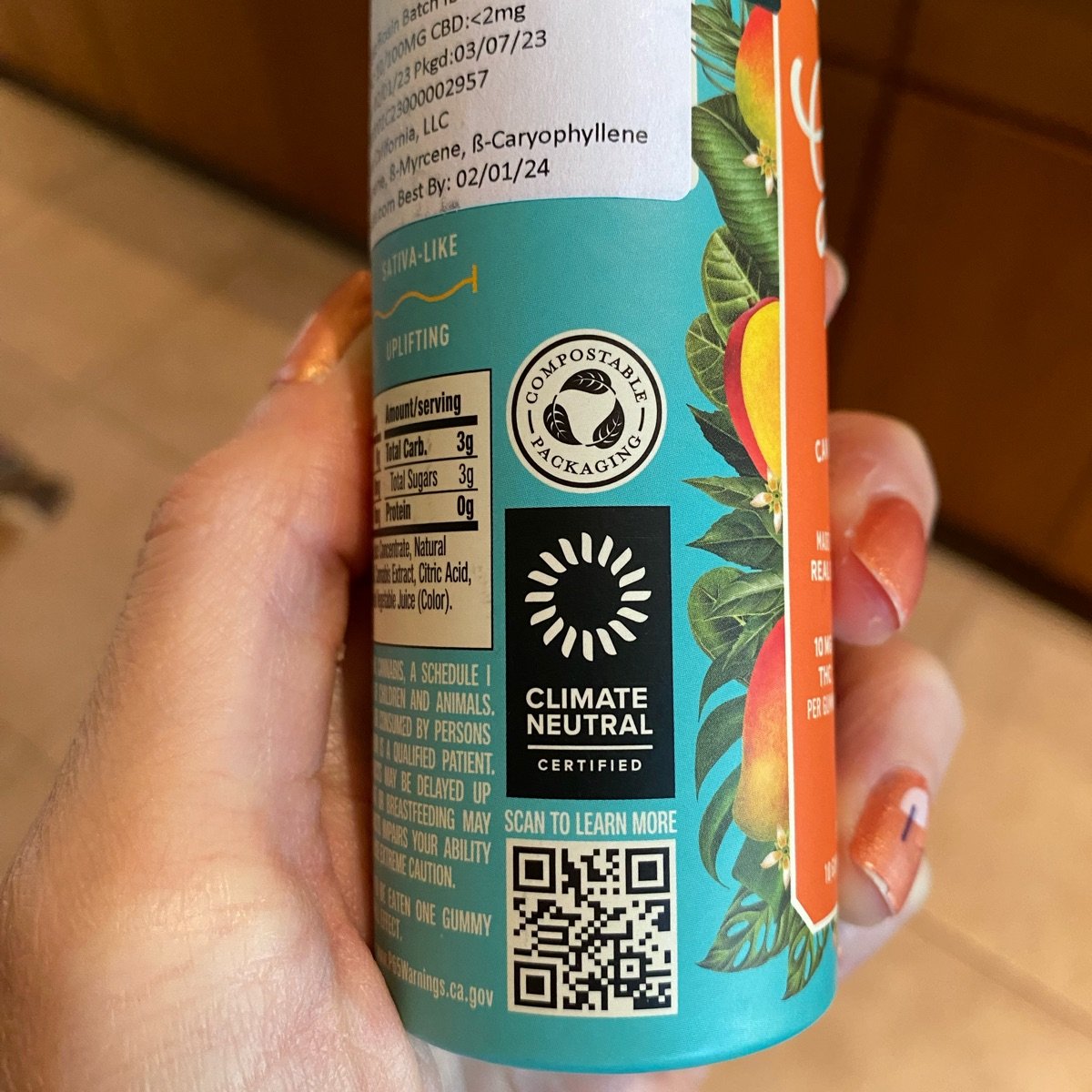 Mango Cannabis-Infused Gummies from Good Tide - Vegan Product Reviews ...