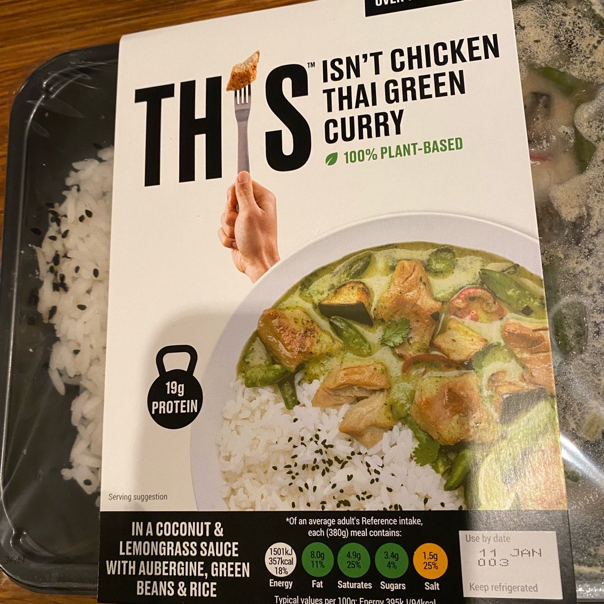 This Isnt Chicken Thai Green Curry from THIS - Vegan Product Reviews ...