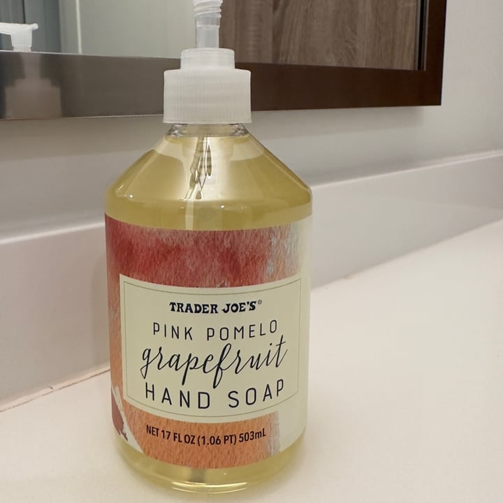 Trader Joe's Pink Pomelo Grapefruit Hand Soap Review | abillion