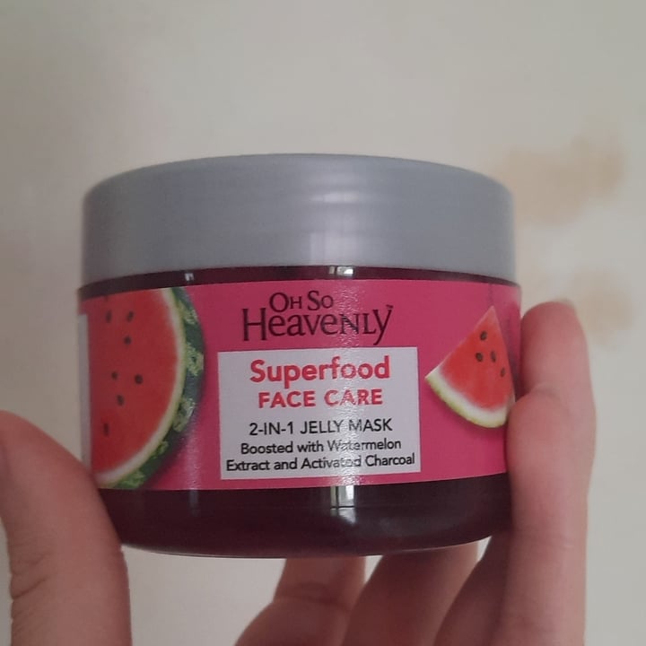 Oh So Heavenly Superfood Face Care 2-in-1 Jelly Mask Review | abillion