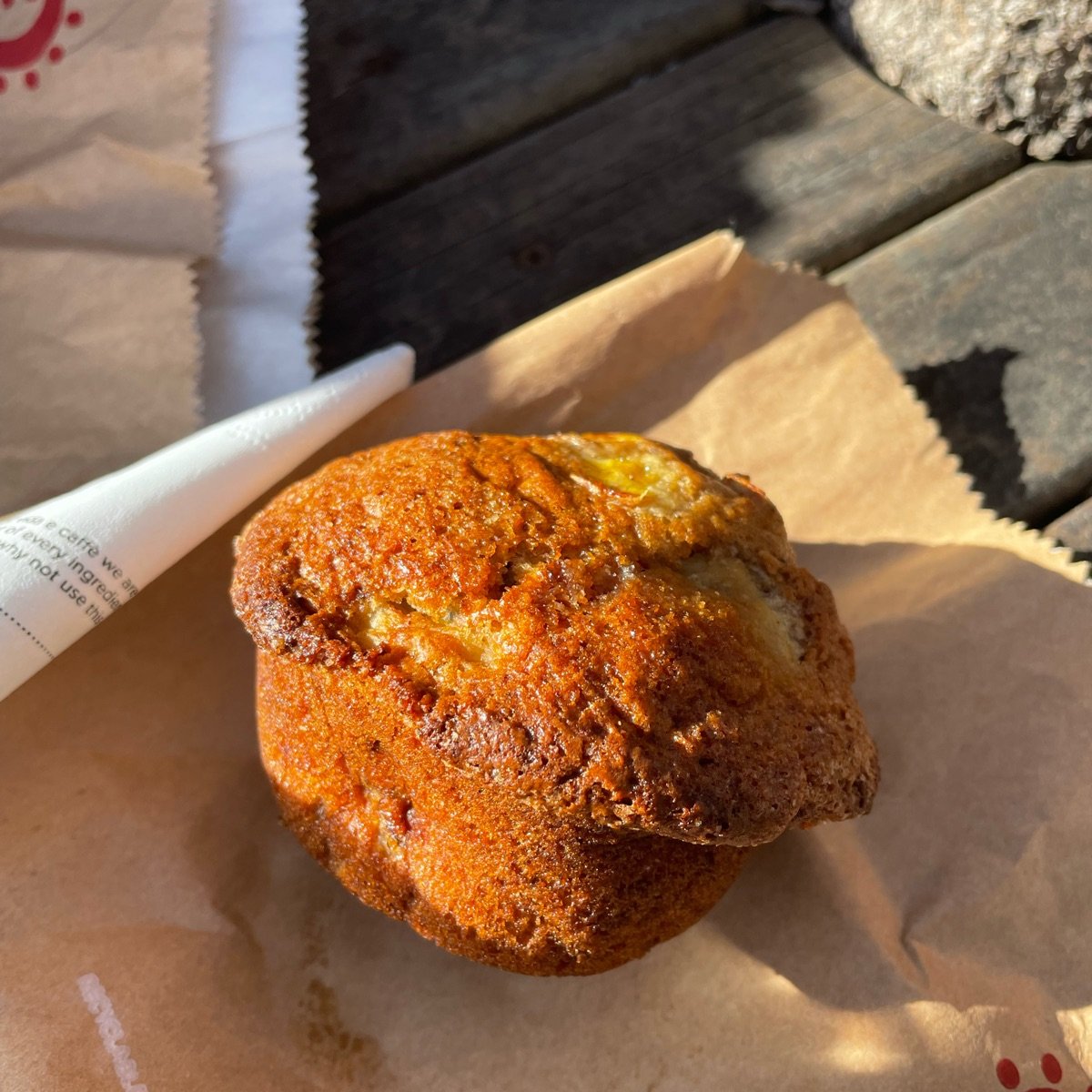 banana and date muffin at vida e caffè, Cape Town - Vegan Dish Reviews ...
