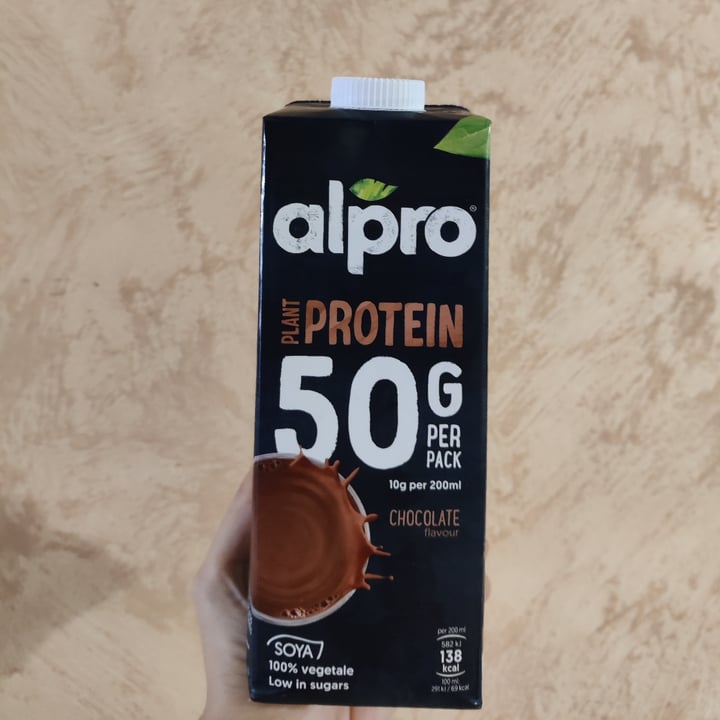 Alpro 50g plant protein chocolate flavour Review | abillion