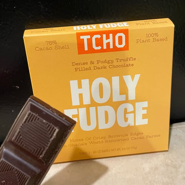 Holy Fudge from TCHO - Vegan Product Reviews & Ratings | abillion