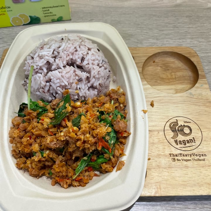 So Vegan โซวีแกน Khet Khlong Toei, Thailand Stir fried vegan porcless Review | abillion