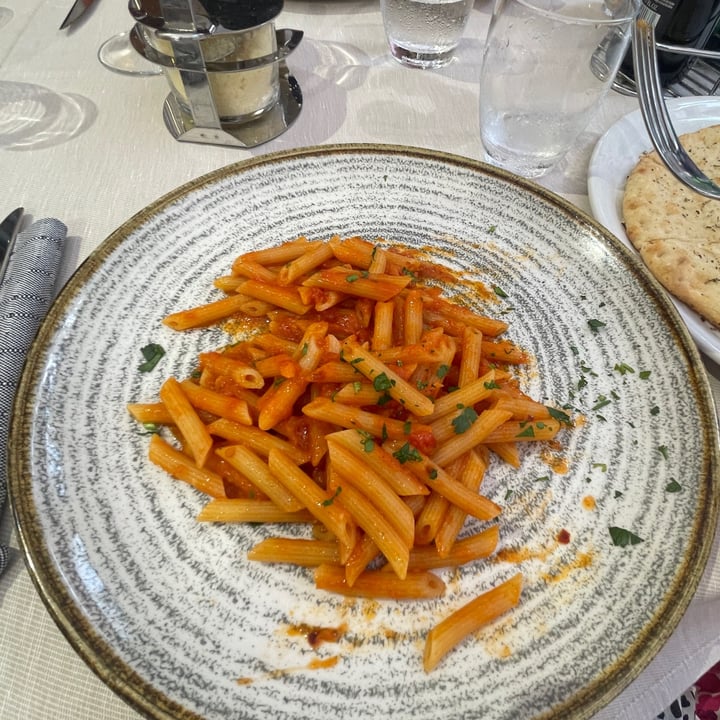 Roj’z Restaurant & Pizzeria Lignano Sabbiadoro, Italy Penne arrabiata ...