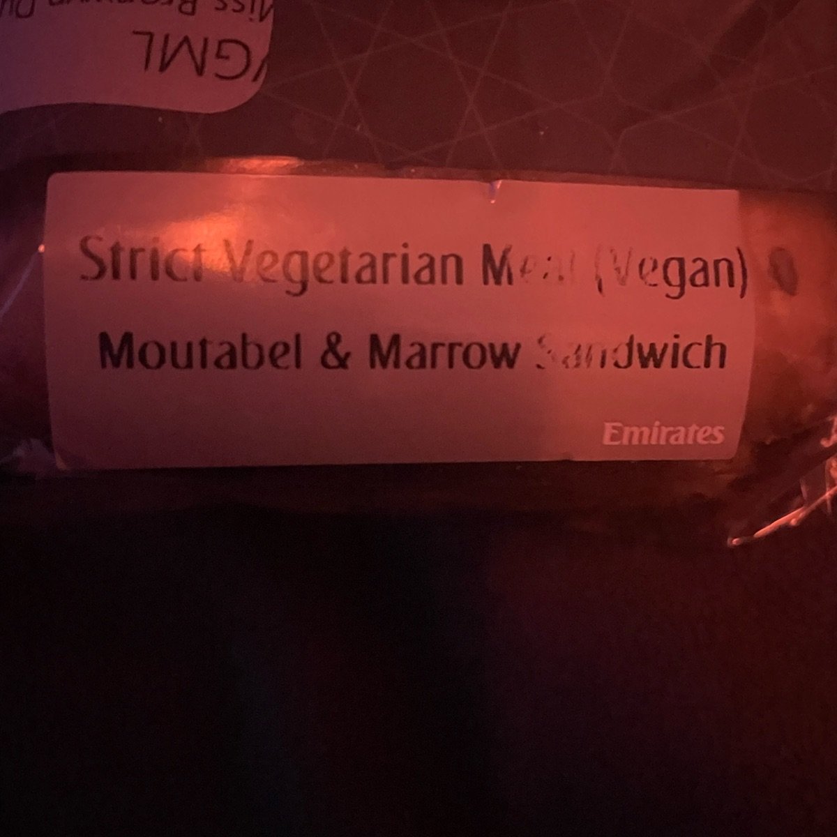 Emirates - Vegan Meal (VGML) Review | abillion