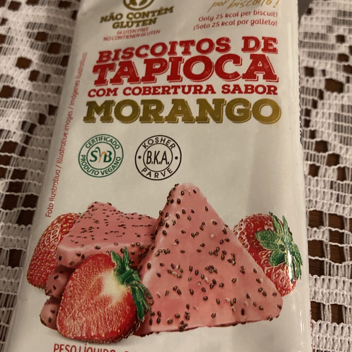 biscoitos de tapioca com cobertura sabor mormago from Fhom - Vegan ...