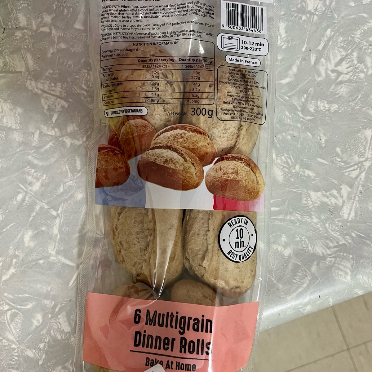 Multigrain dinner rolls from Woolworths - Vegan Product Reviews ...